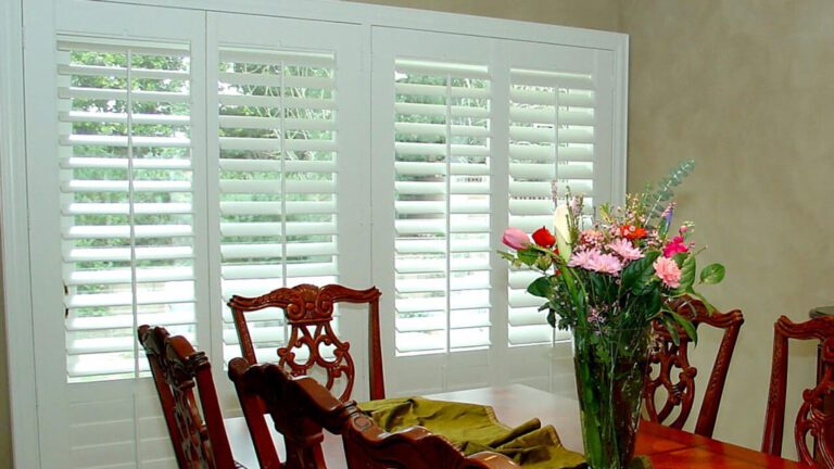 Energy-Efficient Plantation Shutters
